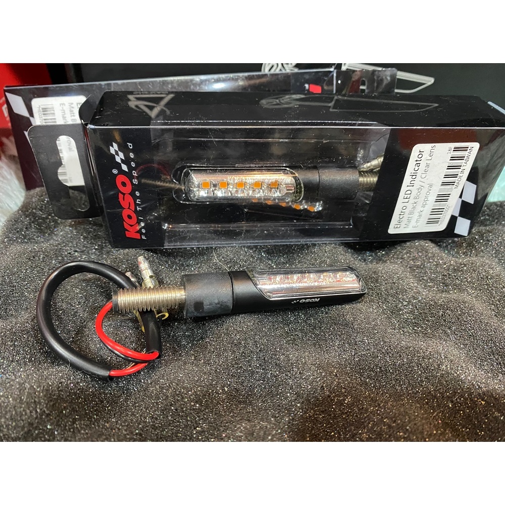 ไฟเลี้ยว KOSO Electro LED indicator แท้ แข็งแรง ไฟสว่าง (ราคาต่อ 1 ข้าง ...