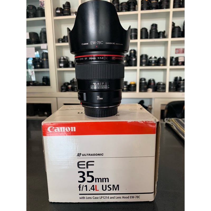Canon EF 35mm F1.4 L usm ครบกล่อง | Shopee Thailand