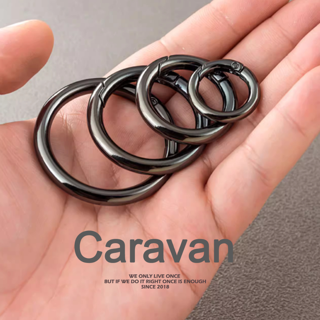Caravan Crew Keychain แหวน พวงกุญแจ 24/28/34/40mm | Shopee Thailand