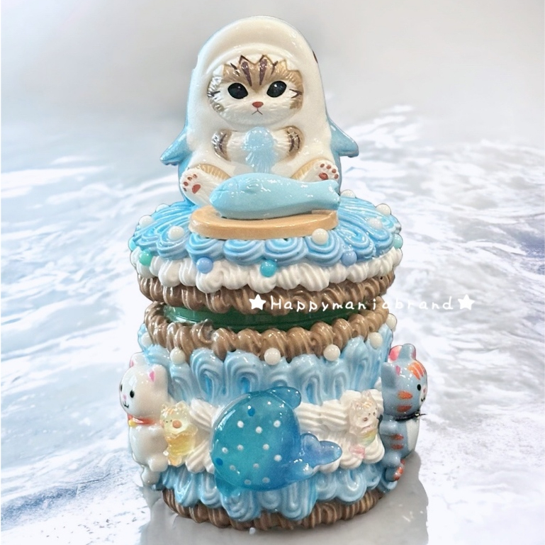 [พร้อมส่ง] เคสยาดม DIY ธีมน้องแมวฉลามวาฬ Mofusand สุดน่ารัก ชิ้นเดียวใน ...