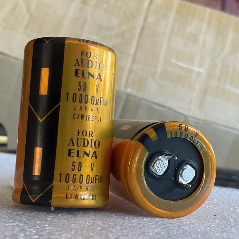คาปาซิเตอร์ ELNA for audio japan 10000uf 50v 85°c | Shopee Thailand