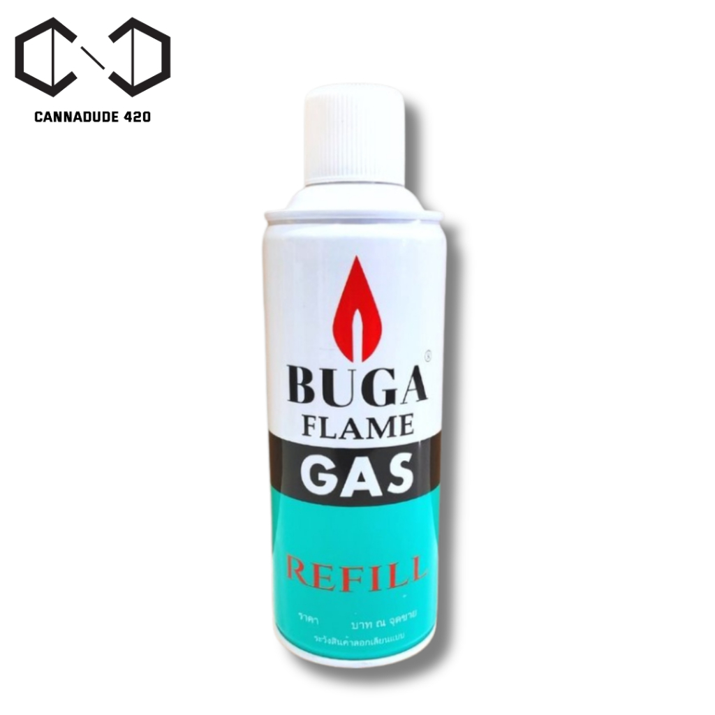 แก๊สเติมไฟแช็คกระป๋องใหญ่ 375 ml. BUGA FLAME GAS REFILL | Shopee Thailand