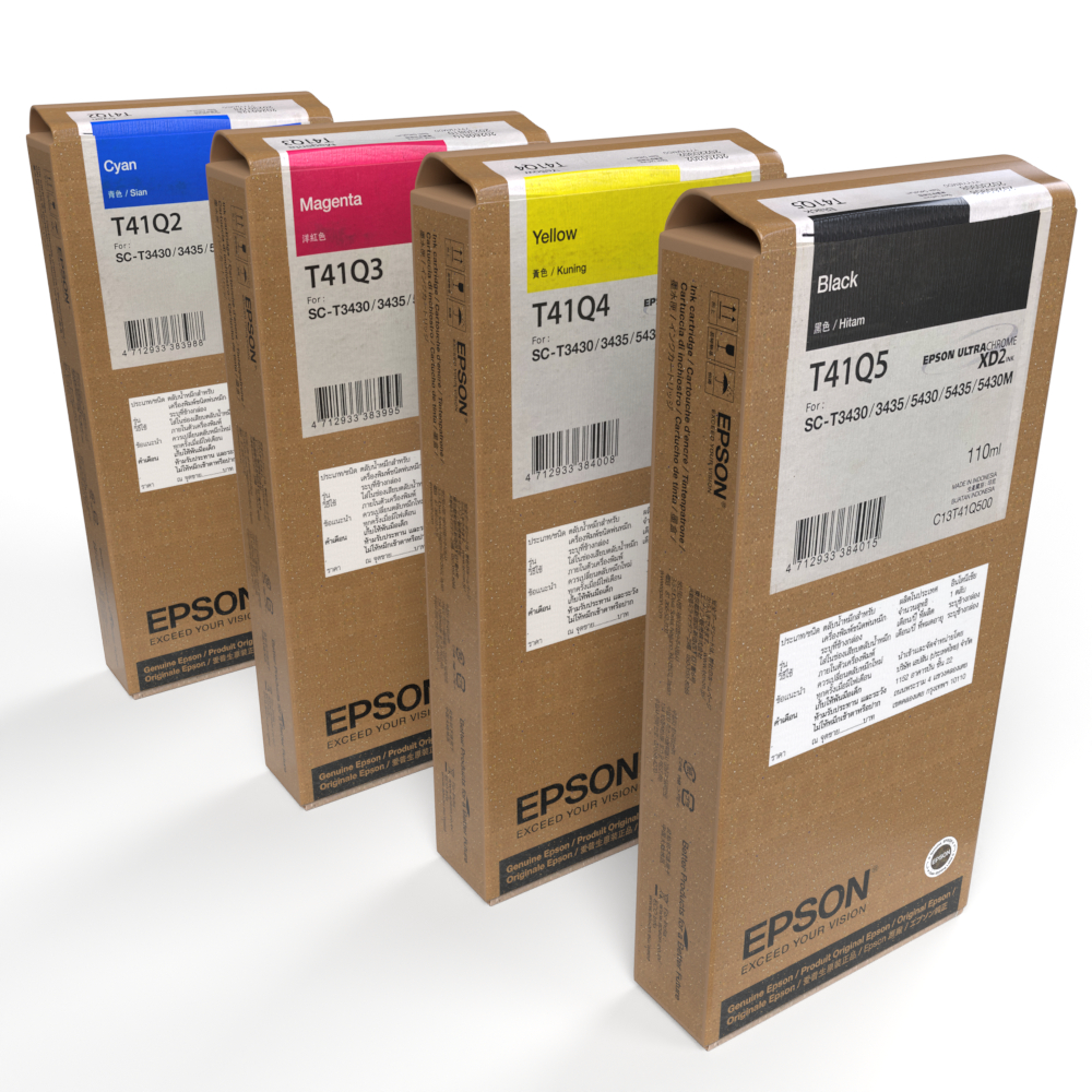 หมึกพิมพ์ EPSON INK T41Q ULTRA CHROME XD2 FOR SC-T3430/3435/5430/5430M ...