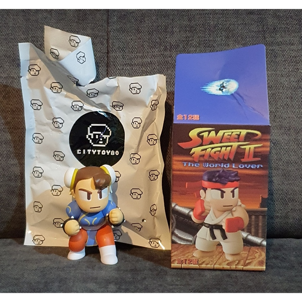 Street Fighter Sweet Fight II Blind box citytoy80 งานกล่องสุ่มสตรีทไฟท์ ...