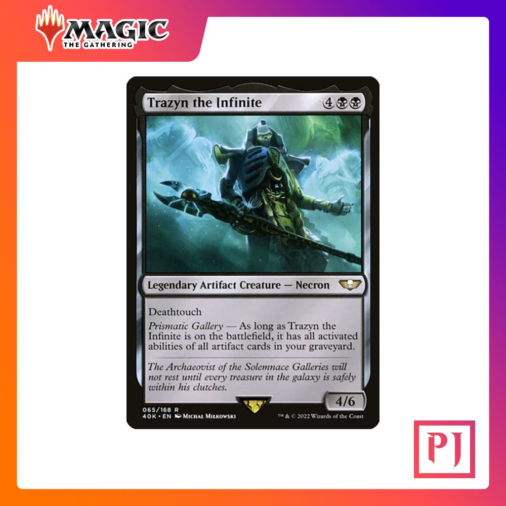 [MTG] Trazyn the Infinite - Warhammer 40,000 [40K] [BLACK] [RARE ...