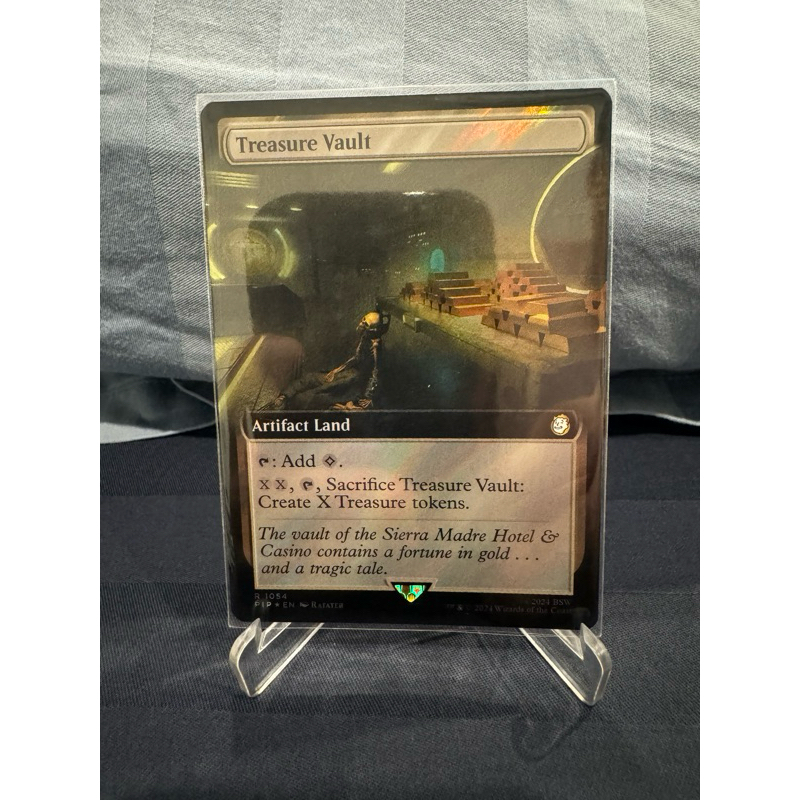 MTG Universes Beyond: Fallout Variants Foil: Treasure Vault (1054 ...