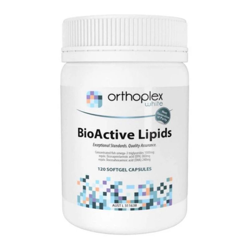 BioActive Lipids Fish Oil 1000 mg 120 Softgel caps 2x Strength /นำเข้า ...