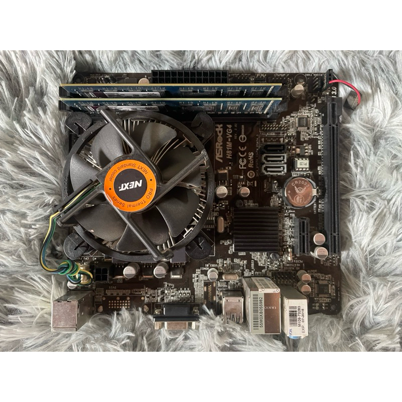 Asrock H81M-VG4 / Socket 1150 (เมนบอร์ดเจน4) | Shopee Thailand