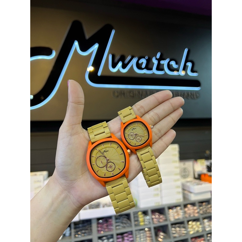Newสินค้าใหม่Mwatchนาฬิกาแฟชั่นรุ่นMaTT | Shopee Thailand