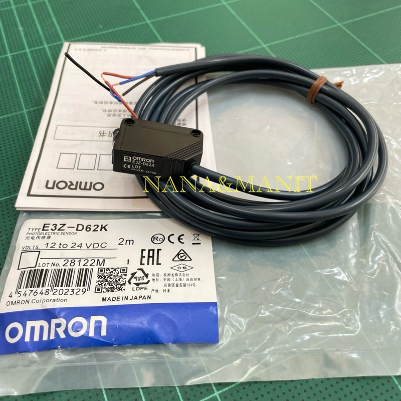 E3Z-D62K PHOTOELECTRIC SENSOR OMRON มีสินค้า พร้อมส่งในไทย | Shopee Thailand