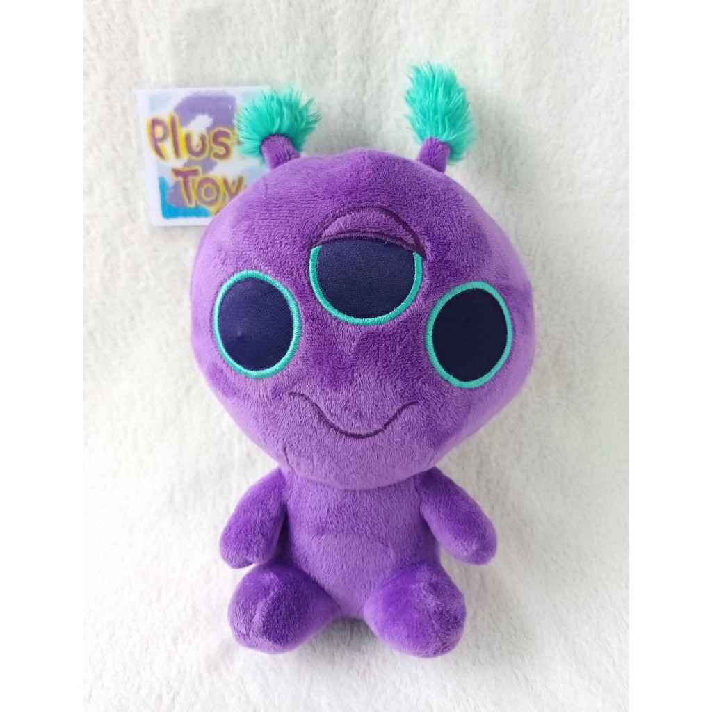 ตุ๊กตาเอเลี่ยนมอนสเตอร์ สามตา 3-Eyed Alien Monster Plush | Shopee Thailand