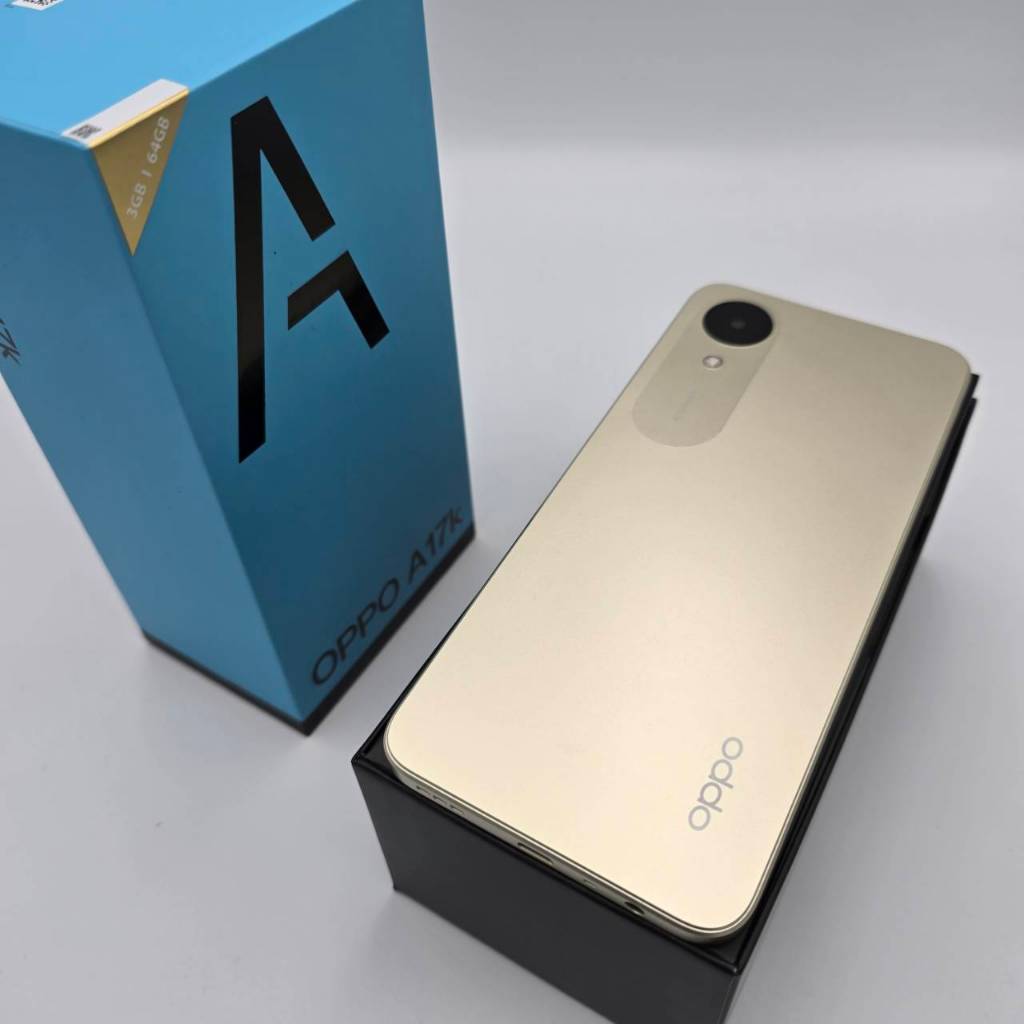 Oppo A17K Ram 3GB Rom 64GB สีทอง เครื่องแท้ศูนย์ไทย สินค้าเป็นเครื่อง ...