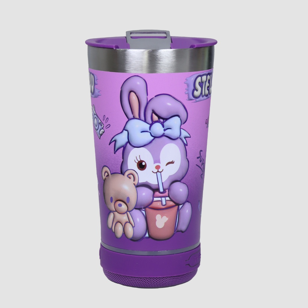 แก้วลำโพง แก้วสแตนเลส2 in 1 473mlพร้อมลำโพงบูลทูธ ขนาด 3 วัตต์ สกรีนลายน่ารัก พร้อมส่งจากไทย ...