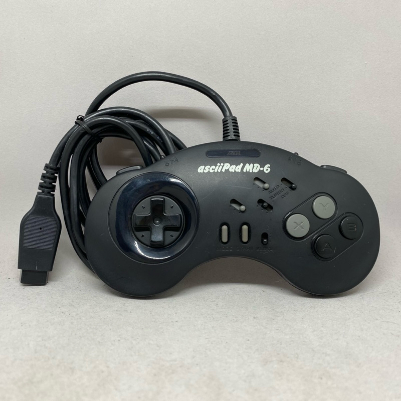 จอยเทอร์โบ 6 ปุ่ม asciiPAD MD-6 | MEGA Drive Controller Turbo | ใช้งาน ...