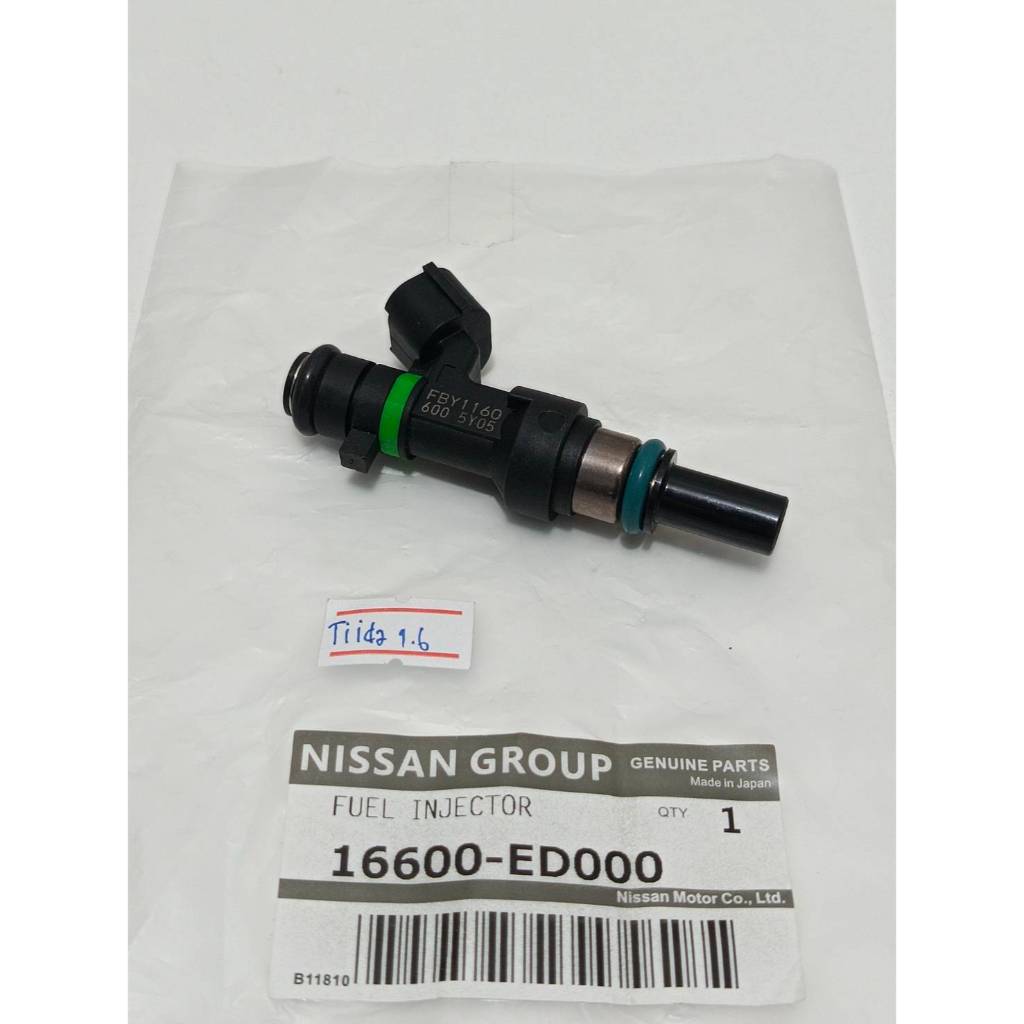 หัวฉีดน้ำมันเชื้อเพลิง หัวฉีดนิสสันทีด้า Nissan Tiida 1.6 (ของใหม่100% ...