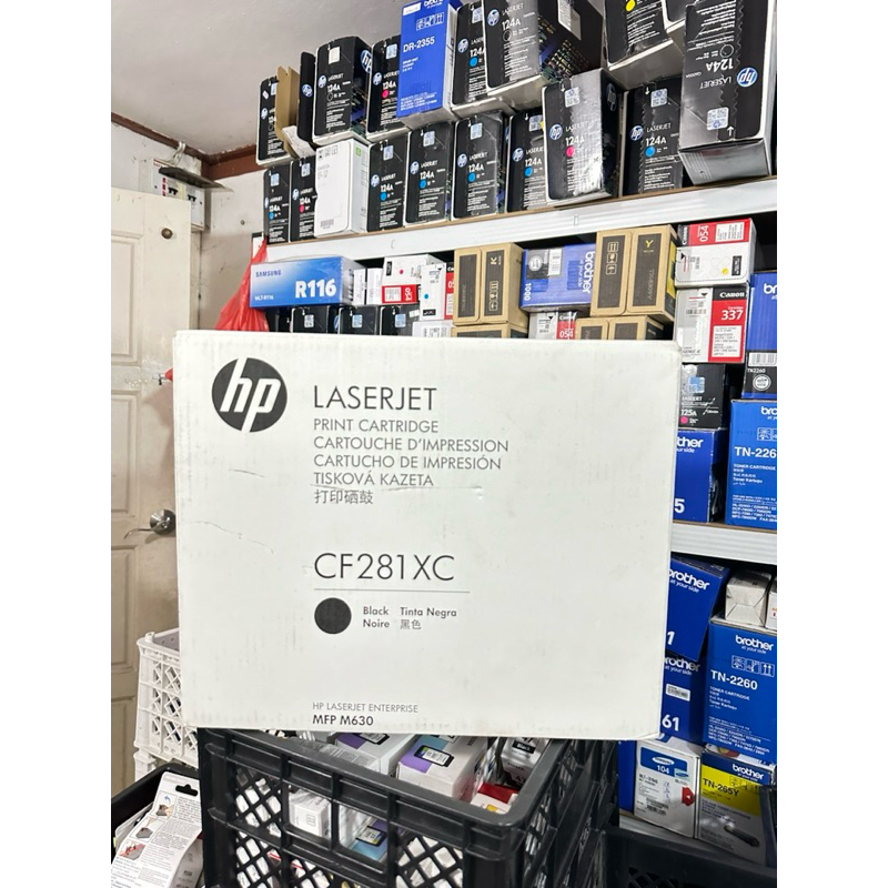 หมึกโทนเนอร์ HP 81XC High Yield Black CF281XC หมึกแท้100% | Shopee Thailand