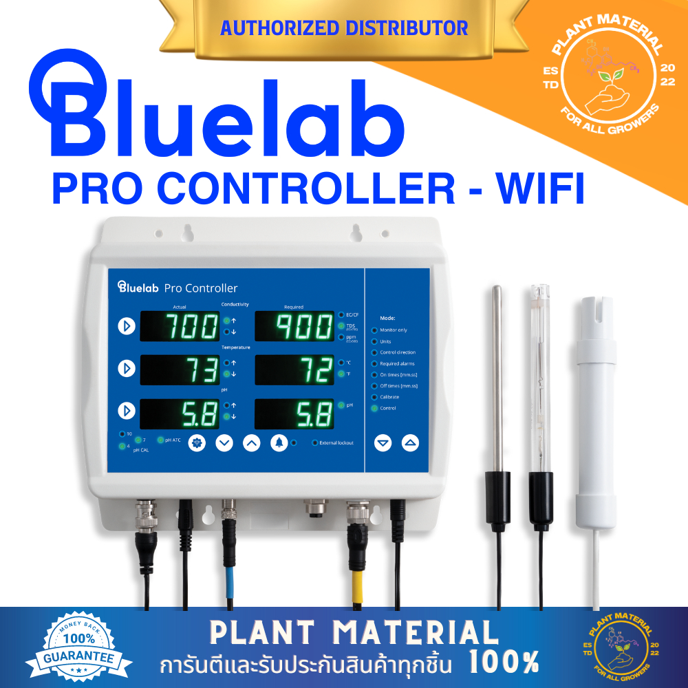 Pro Controller - Bluelab เครื่องควบคุมอัจฉริยะควบคุมมากสุดถึง 12 ปั้ม ปรับเพิ่มลดค่า pH และ EC ...
