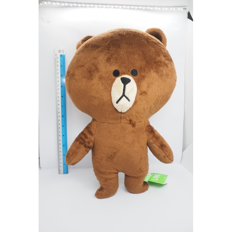 LINE Friends - Hello, Friends LINE Plush Toy- BROWN | Shopee Thailand