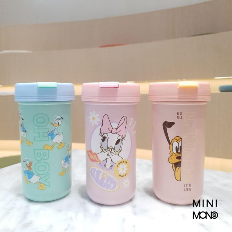 MINI MONO - Mickey Mouse กระบอกน้ำพร้อมหลอดดูด Disney ขนาด 450 ML ...