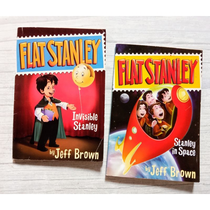 Sale 2 books set Flat Stanley เรื่องสั้น ภาษาอังกฤษ non fiction ...