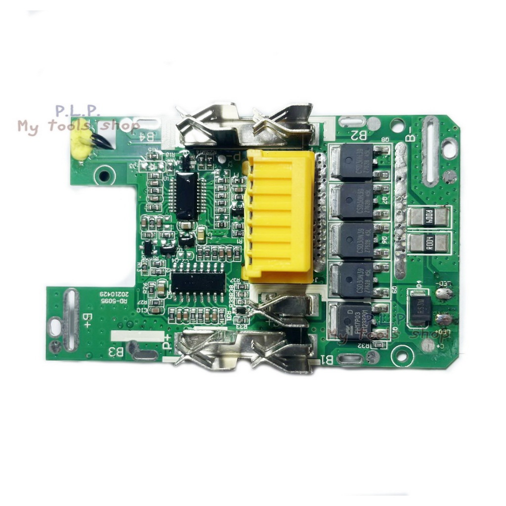 บอร์ดป้องกันที่ชาร์จ BL1860 Li-Ion BMS PCB สําหรับ Makita 18V สินค้า ...