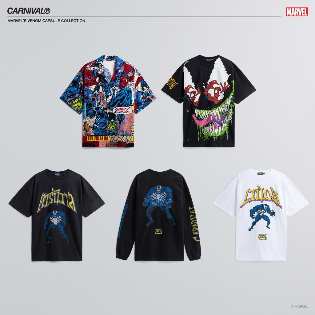 CARNIVAL & Marvel’s Venom Capsule Collection | Shopee Thailand