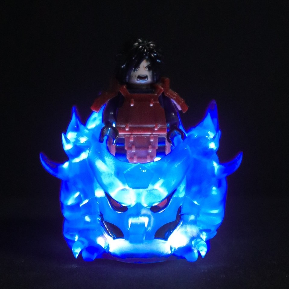 นารูโตะ เลโก้ ฐานหัวซูซาโนะโอะ ตระกูลอุจิวะ มีไฟ Susanoo Uchiha Lego ...