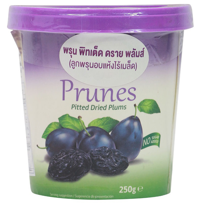 prunes pitted dried prunes 250g fl ลูกพรุนอบแห้ง ไร้เมล็ด พร้อมส่ง ...
