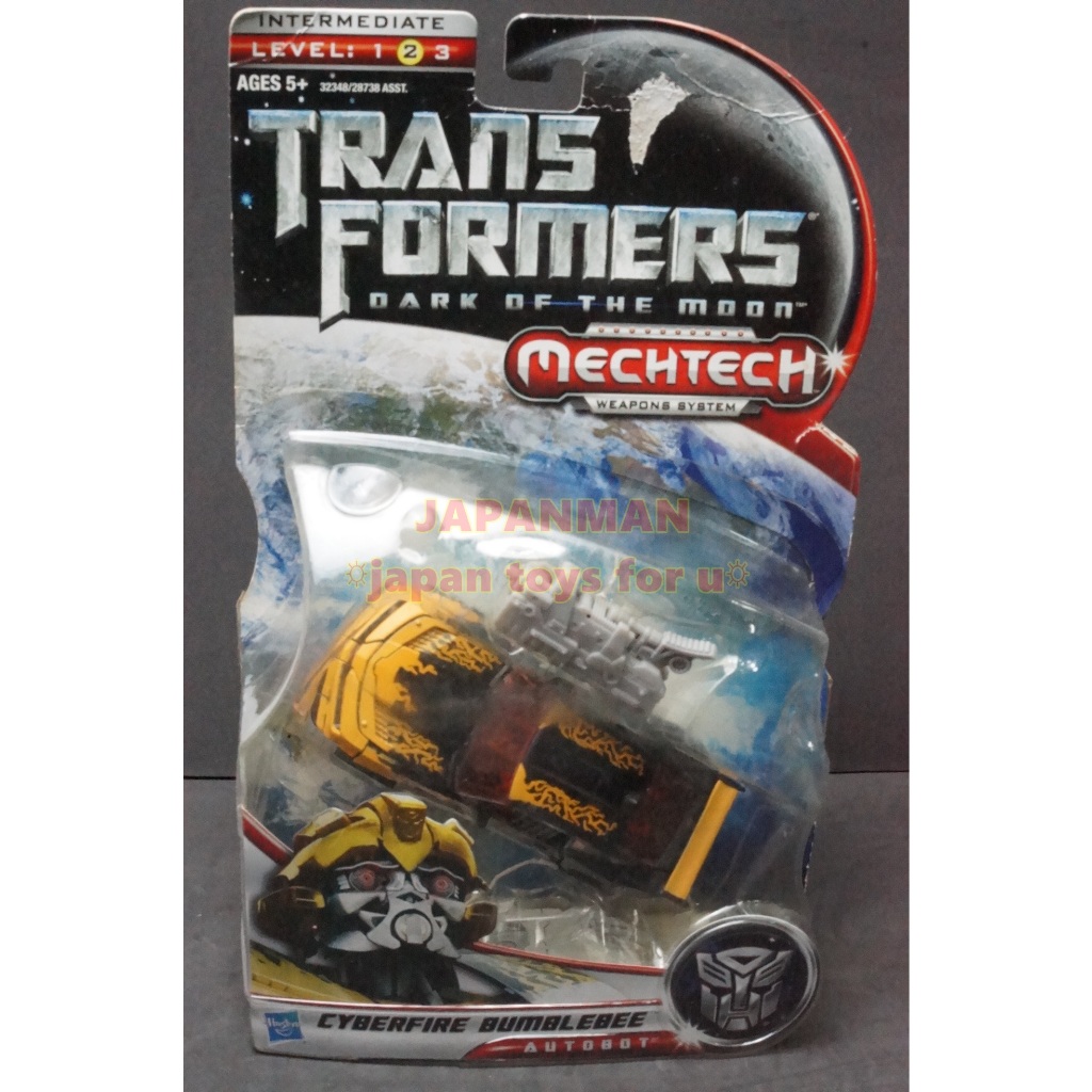 Hasbro Transformers 3 Dark of The Moon Deluxe Class Cyberfire Bumblebee ...