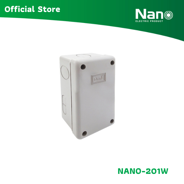 NANO กล่องกันน้ำ 2x4x2" (60 ชิ้น/กล่อง) รุ่น NANO-201 | Shopee Thailand