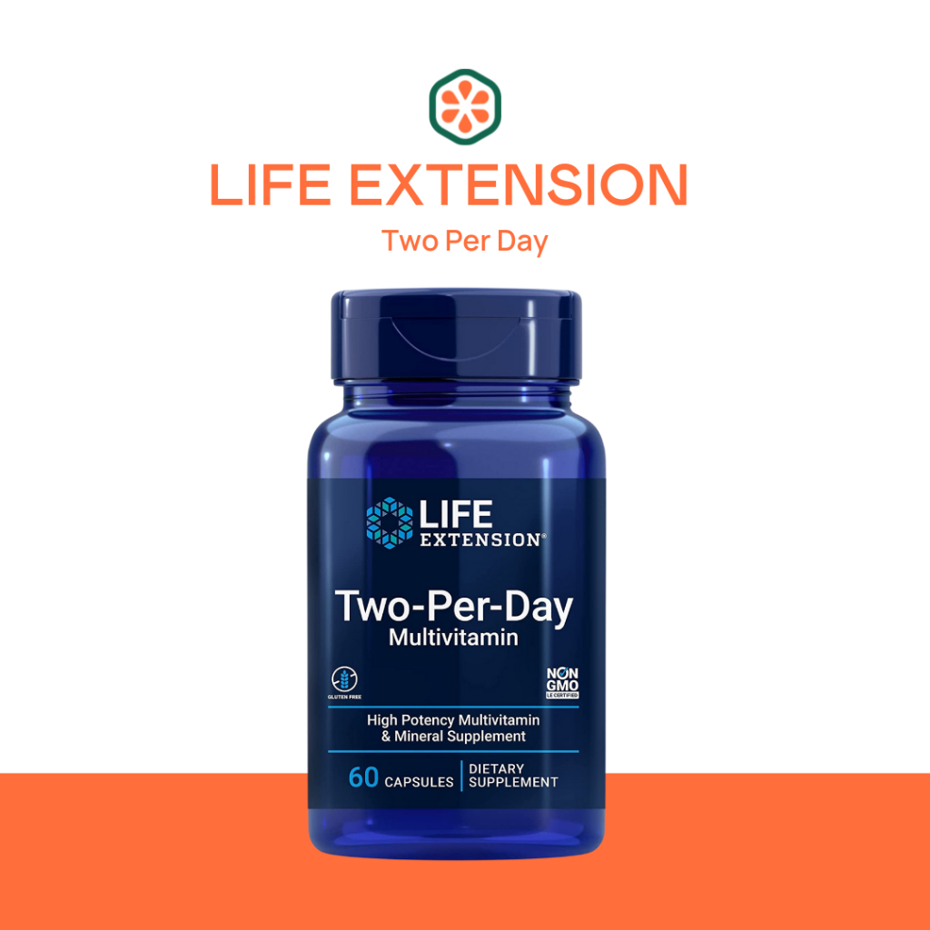 Life Extension Two Per Day - Multivitamin l ไลฟ์ เอ็กซ์เทนชั่นวิตามิน ...