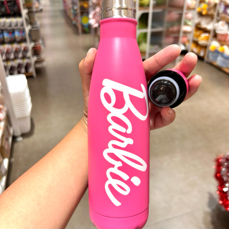Miniso collection barbie ขวดน้ำแก้วน้ำเก็บความเย็น (ของมีน้อยมาก) แก้ว 1,600ml ขวด 500mlพร้อมส่ง ...