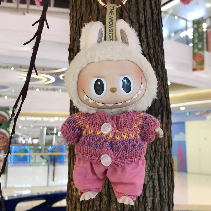 พร้อมส่งจากไทย!!! ชุด Labubu มาการอง ชุดเสื้อผ้าตุ๊กตา Collection ...