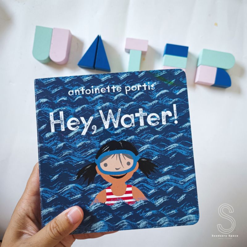 หนังสือใหม่ พร้อมส่ง บอร์ดบุค Hey Water By Antoinette Portis | Shopee ...