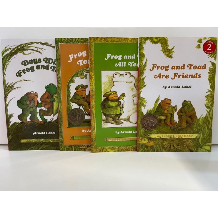 Frog and Toad Series 4 volumes : i can read นิทานภาษาอังกฤษ หนังสือฝึก ...