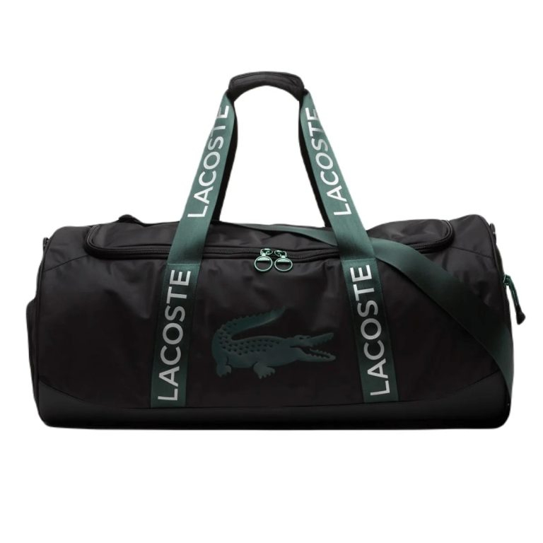 Lacoste กระเป๋าเทนนิส Bag L23 | Bag L23 Racket Bag – White, Green ...