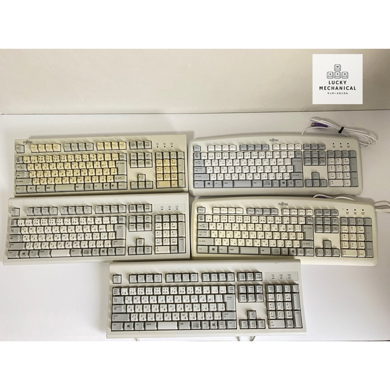 คีย์บอร์ดวินเทจ Keyboard Vintage Japan แป้นพิมพ์ญี่ปุ่น สามารถพิมพ์ไทย ...