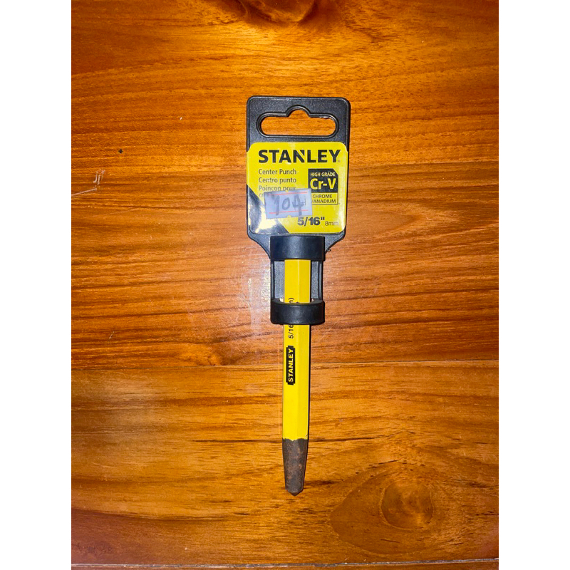 16-228 เหล็กเจาะนำศูนย์ ยาว 4-1/2" STANLEY | Shopee Thailand