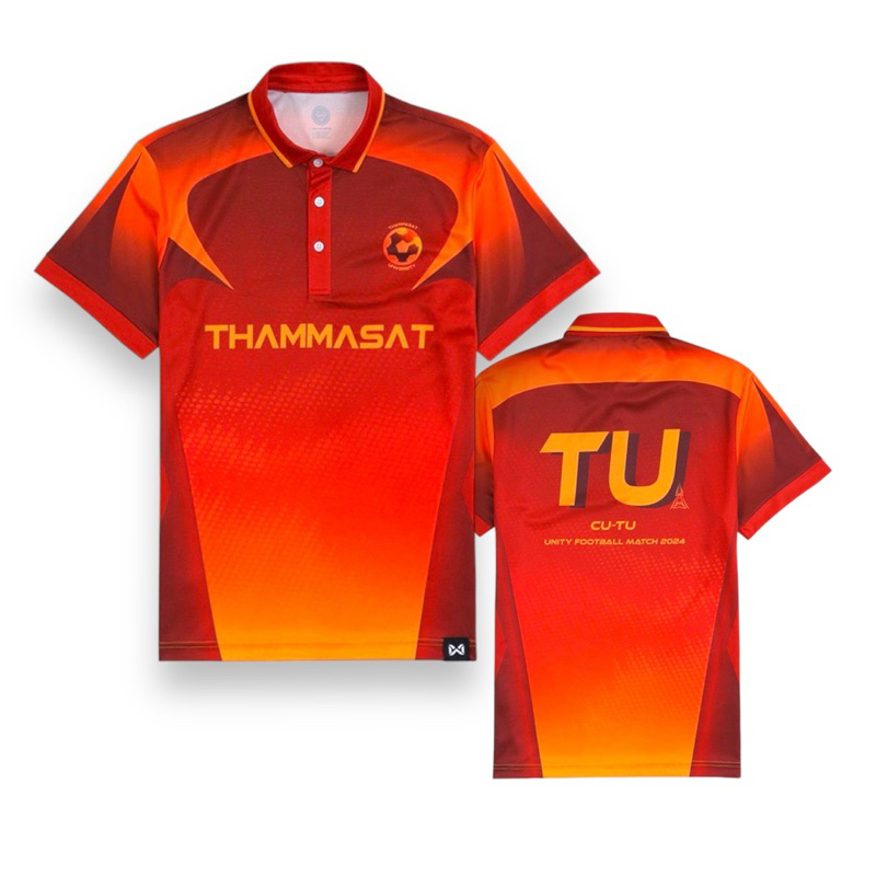 N 8850000332678 เสื้อเชียร์งานฟุตบอลสานสัมพันธ์ จุฬา-ธรรมศาสตร์ Warrix ...