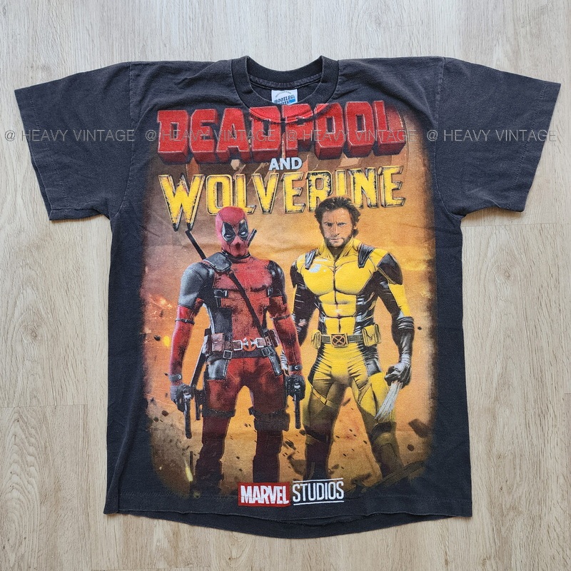 Deadpool & Wolverine ฟอกไบโอ สกรีนใหญ่ ป้าย Bootleg แท้ เสื้อวินเทจ ...