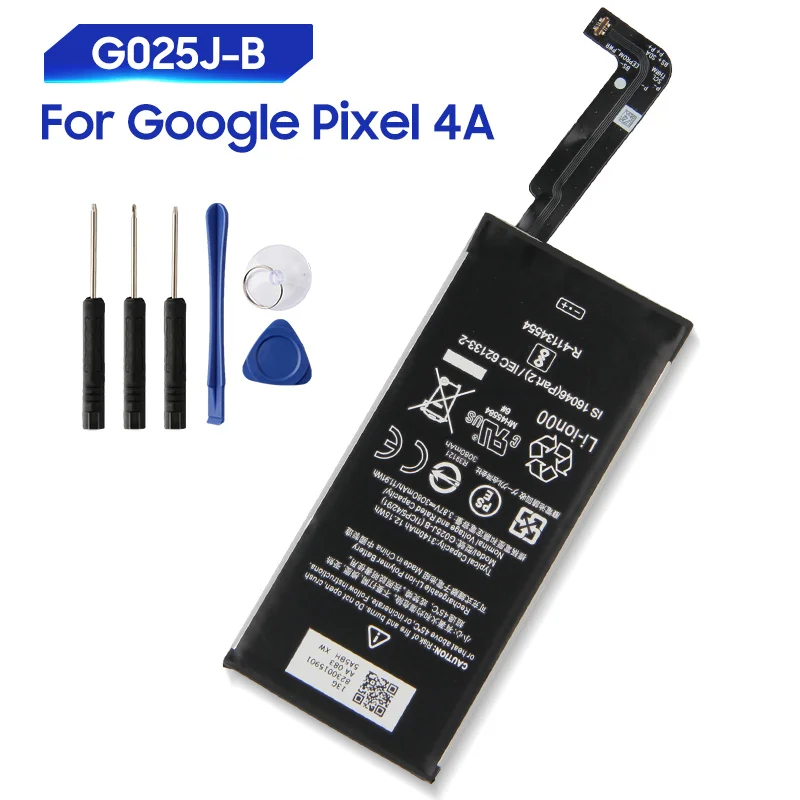 แบตเตอรี่แท้ G025J-B สำหรับ Google Pixel 4A 4G G025J-B ของแท้ ความจุ ...
