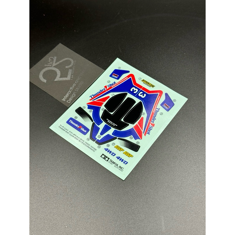 Tamiya mini 4wd sticker ของแท้ | Shopee Thailand