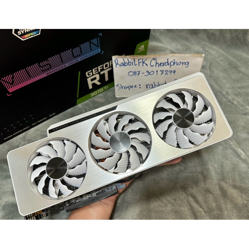 RTX 3070Ti ปก.29/09/2025 ยาวนาน VISION OC | Shopee Thailand