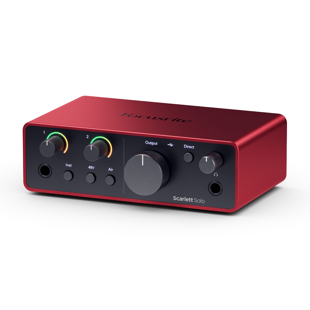 Focusrite Scarlett ( 4th Generation ) อุปกรณ์บันทึกเสียง โฮมสตูดิโอ USB Interface (ProPlugin ...