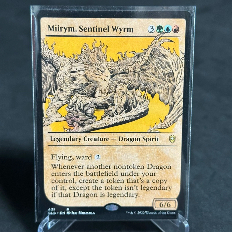 Commander Legends: Battle for Baldur's Gate Variants: Miirym, Sentinel ...