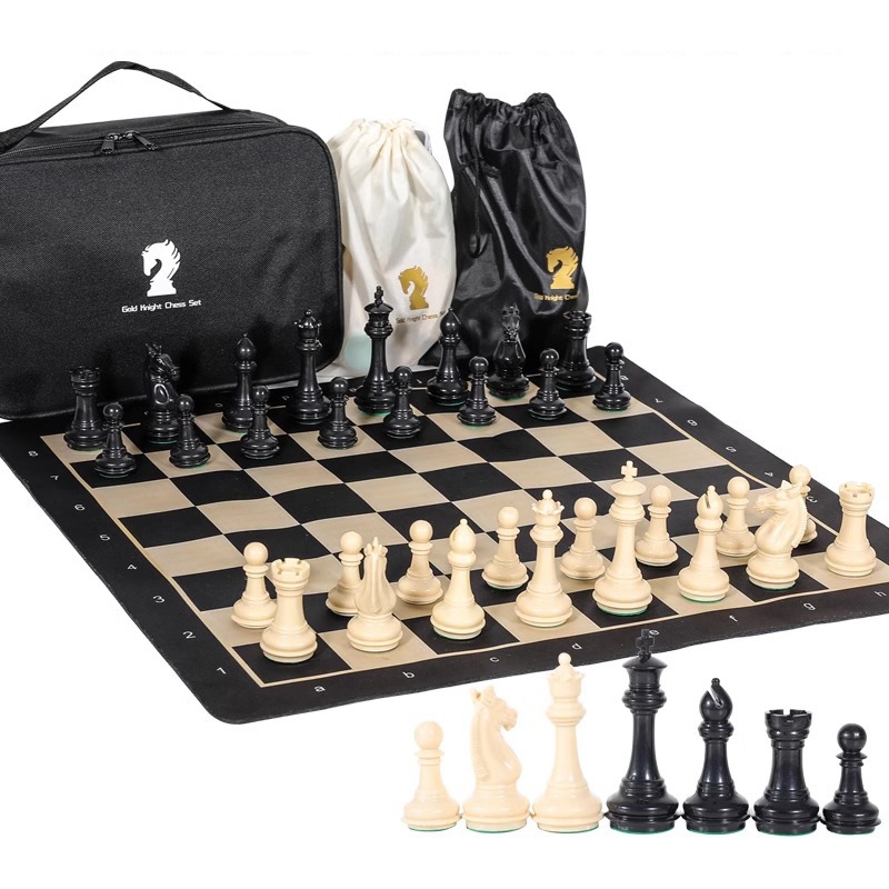 [Super Chess] ชุดหมากรุกสากล Knight Templar Chess Set (ตัวหมากรุก ...