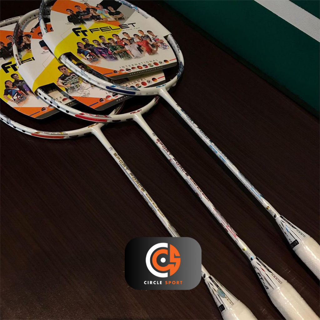 Felet Sport Force White Edition (4U/G1) ไม้แบดมินตัน (สินค้าลิขสิทธิ์ ...