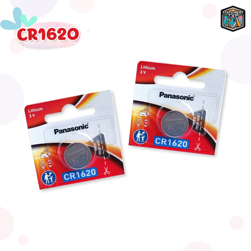 ถ่าน Panasonic ถ่านกระดุม CR2032 2025 2016 1632 1620 1616 1220 ( จำนวน ...