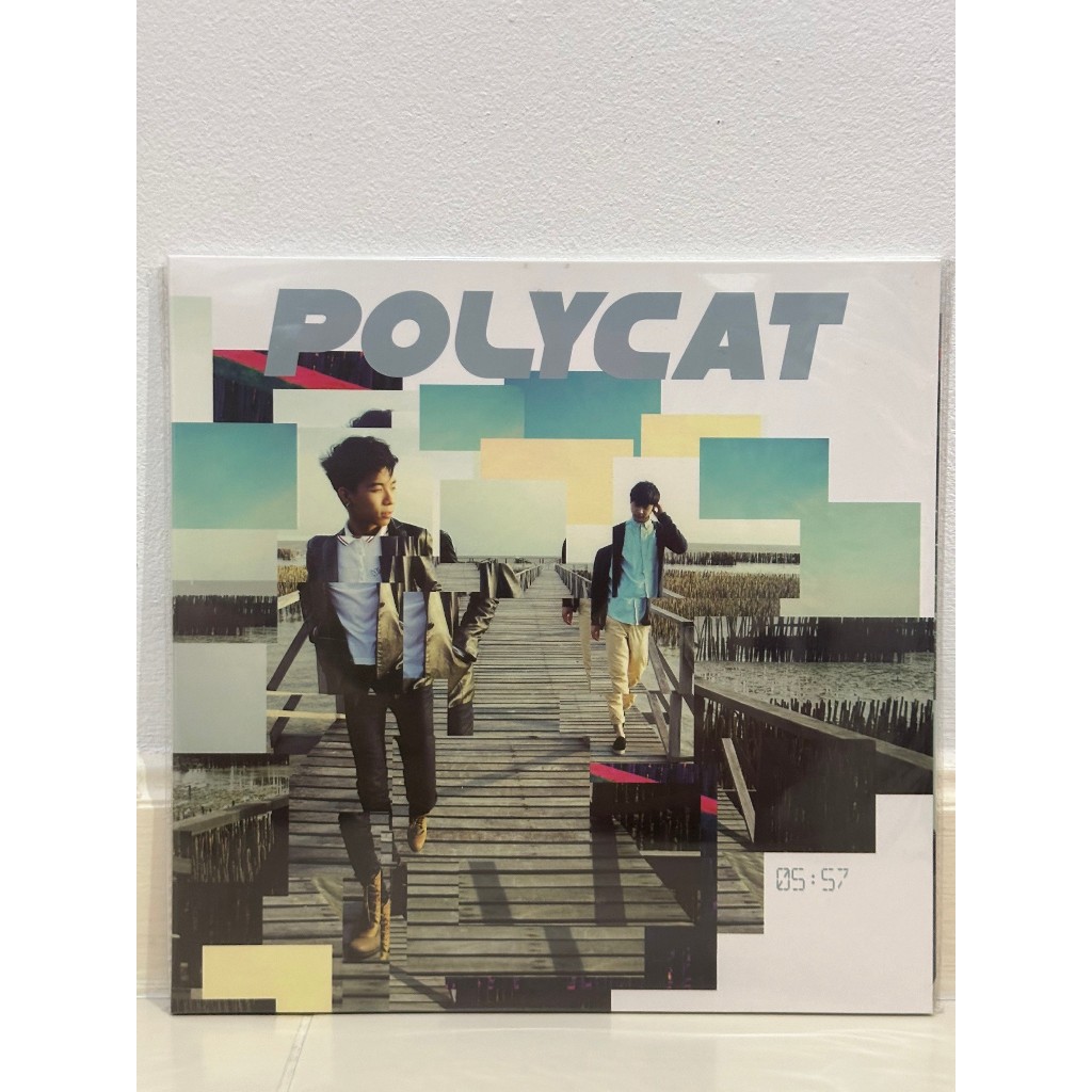 Polycat 1st Album “05:57” แผ่นเสียงขนาด 12 นิ้ว สี Ultra Clear จำนวน 2 ...