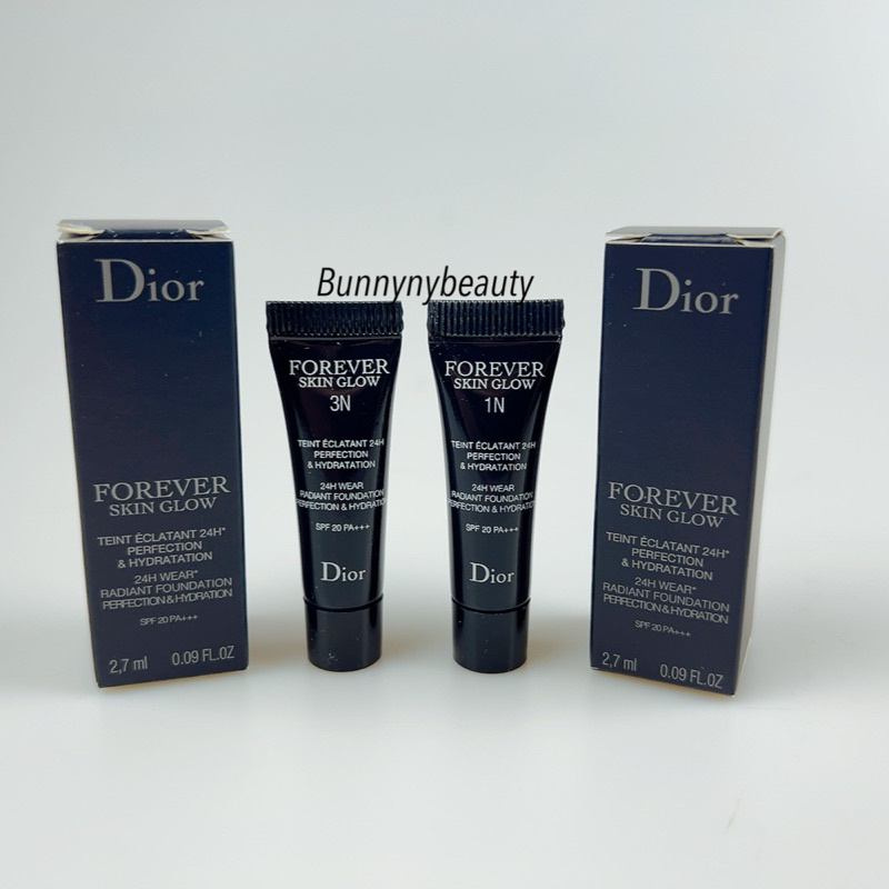 Dior Forever Skin Glow 24H Wear Radiant Foundation Perfection & Hydration 2.7 ml | Shopee Thailand